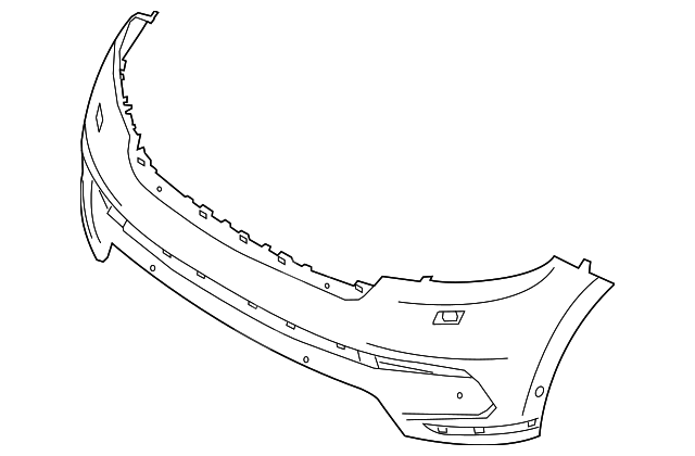 Ön tampon lr093587